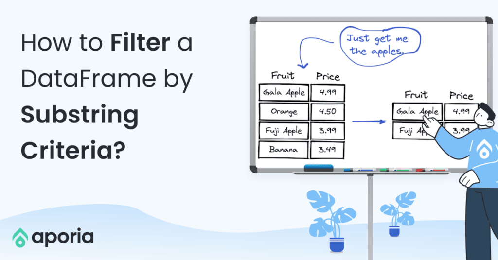 How to Filter a DataFrame by Substring Criteria - Str.contains() How to Filter a DataFrame by Substring Criteria - Str.contains()