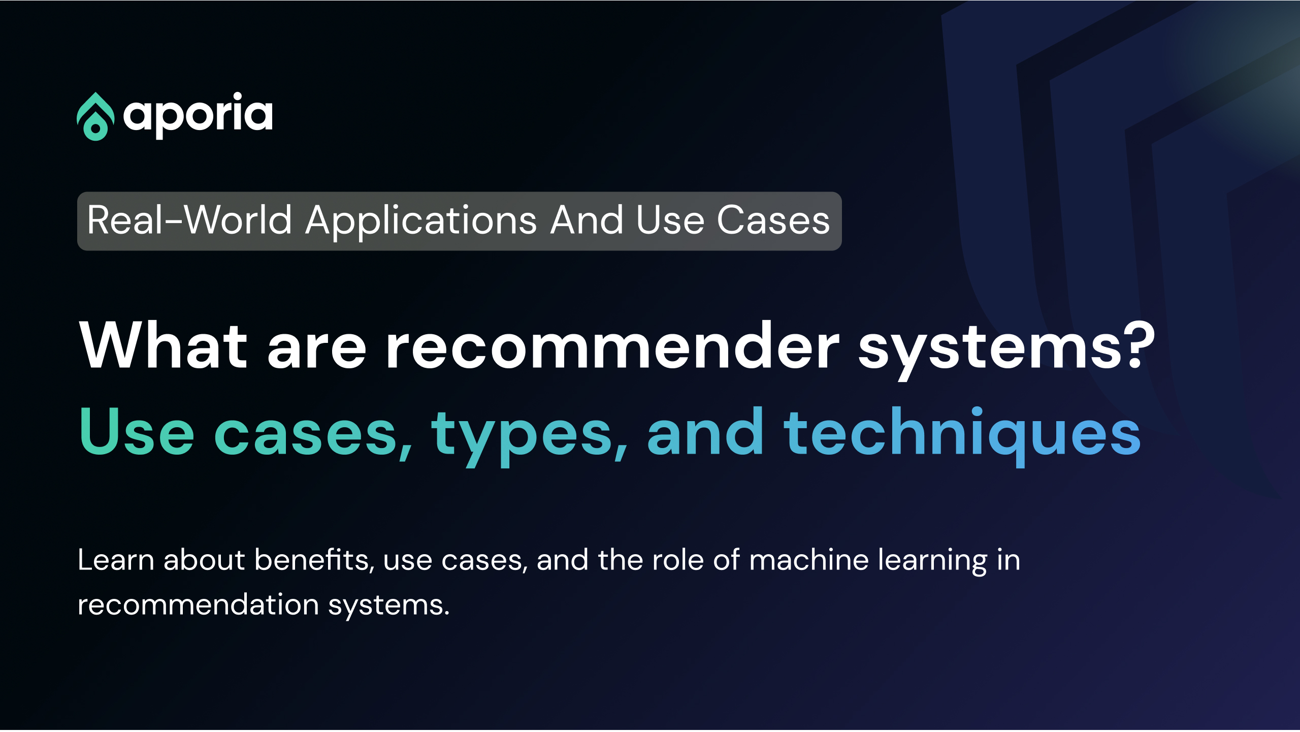 What Are Recommender Systems Use Cases Types And Techniques 0770