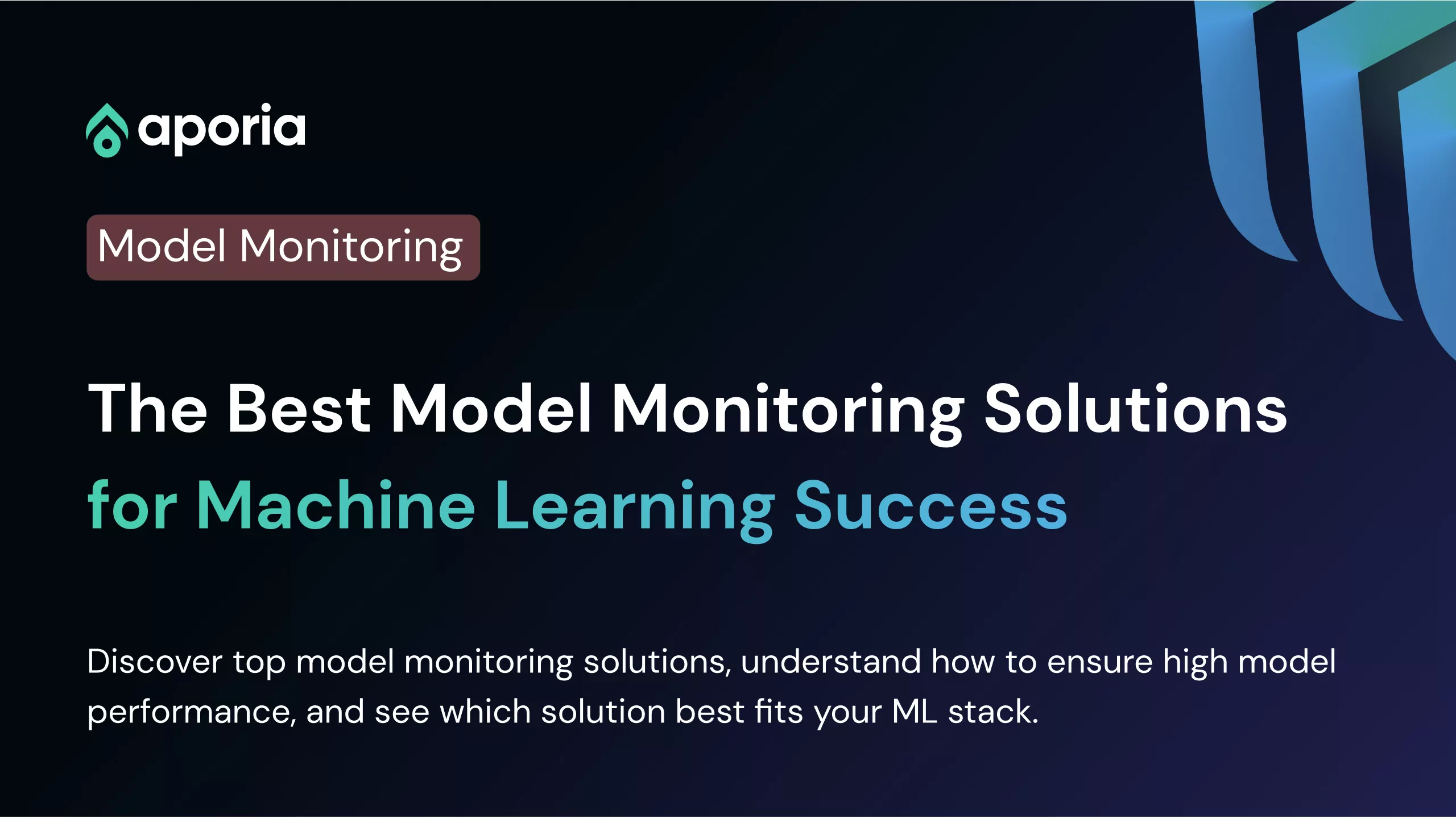 Best Model Monitoring Solutions to Achieve ML Success